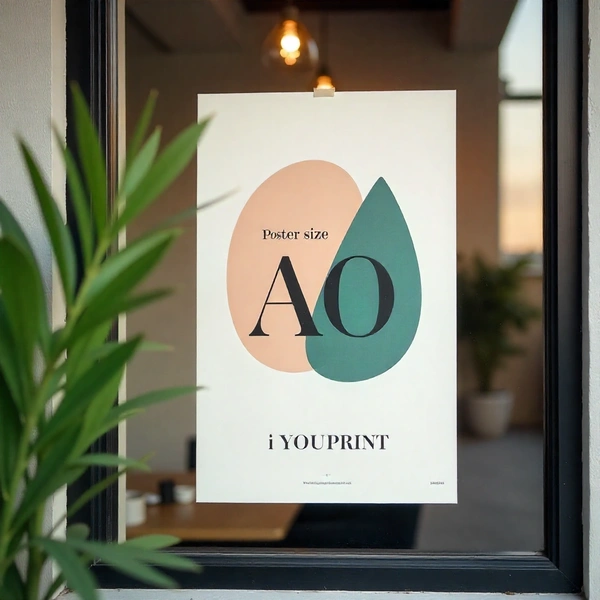 A0 Poster Printing UK – Quality & Fast Turnaround | I You Print