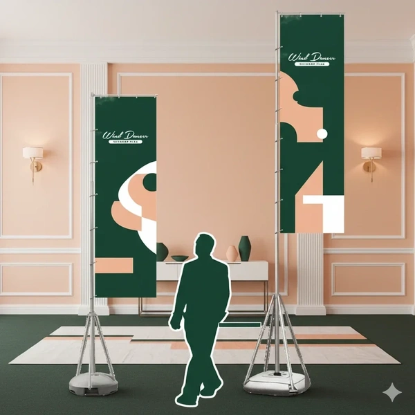 Wind Dancer Flag Display Printing | Custom Display | I You Print