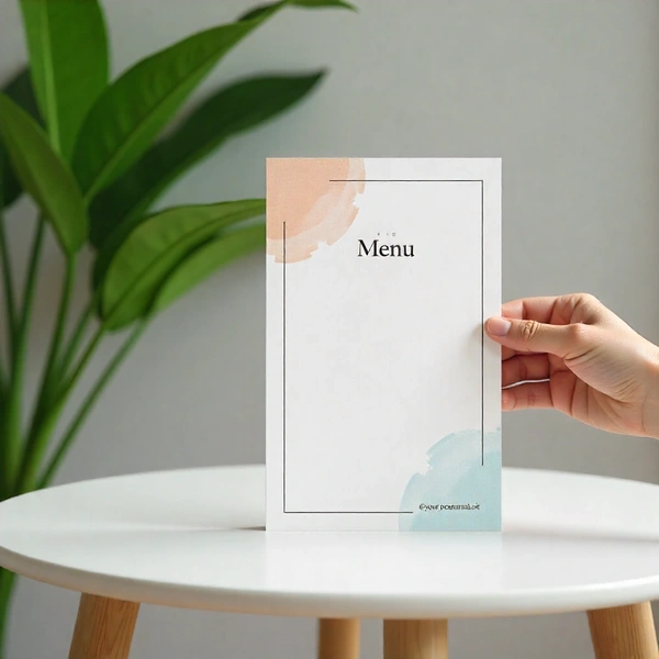 A4 Slim Menu | I You Print