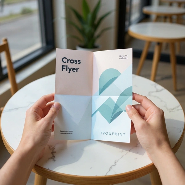 Cross Fold Leaflets Brochures - Quality Printing | I You Print