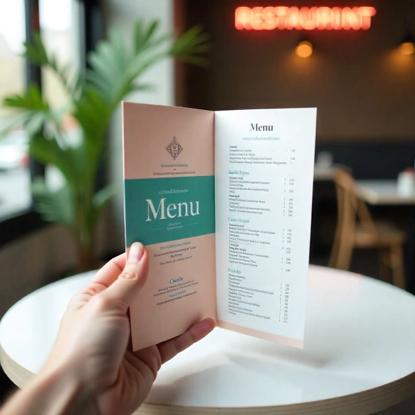 DL Folded Menu | I You Print
