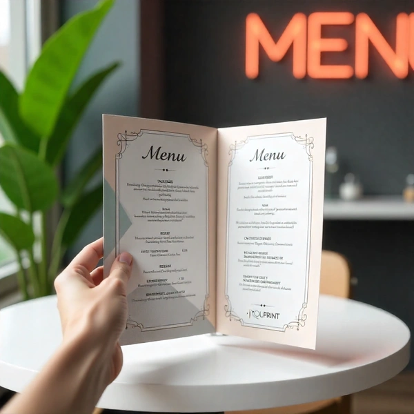 C-Fold Menu Printing | Restaurant Cafe Takeaway | I You Print