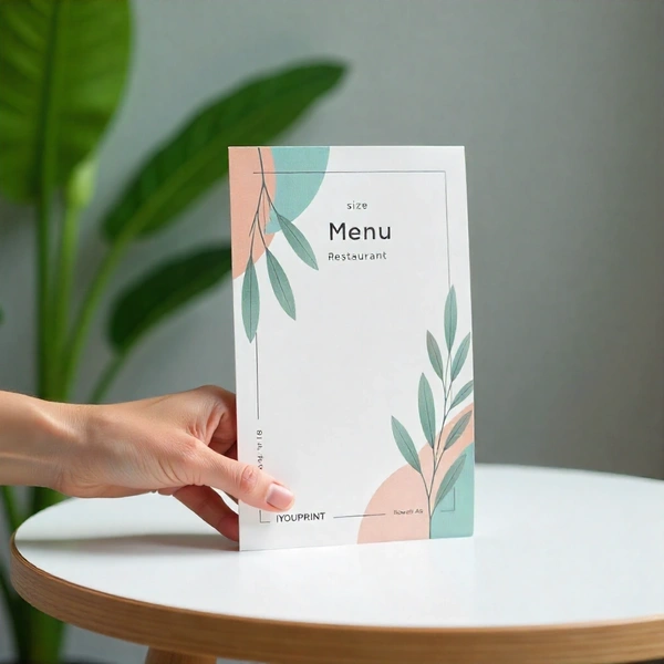 A5 Slim Menu | I You Print