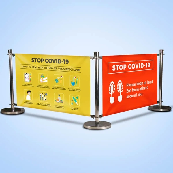 Premium Cafe Barriers | High Quality Branding | I You Print