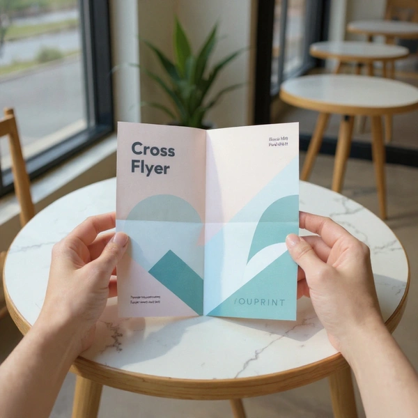 Cross Fold Leaflets Brochures - Quality Printing | I You Print